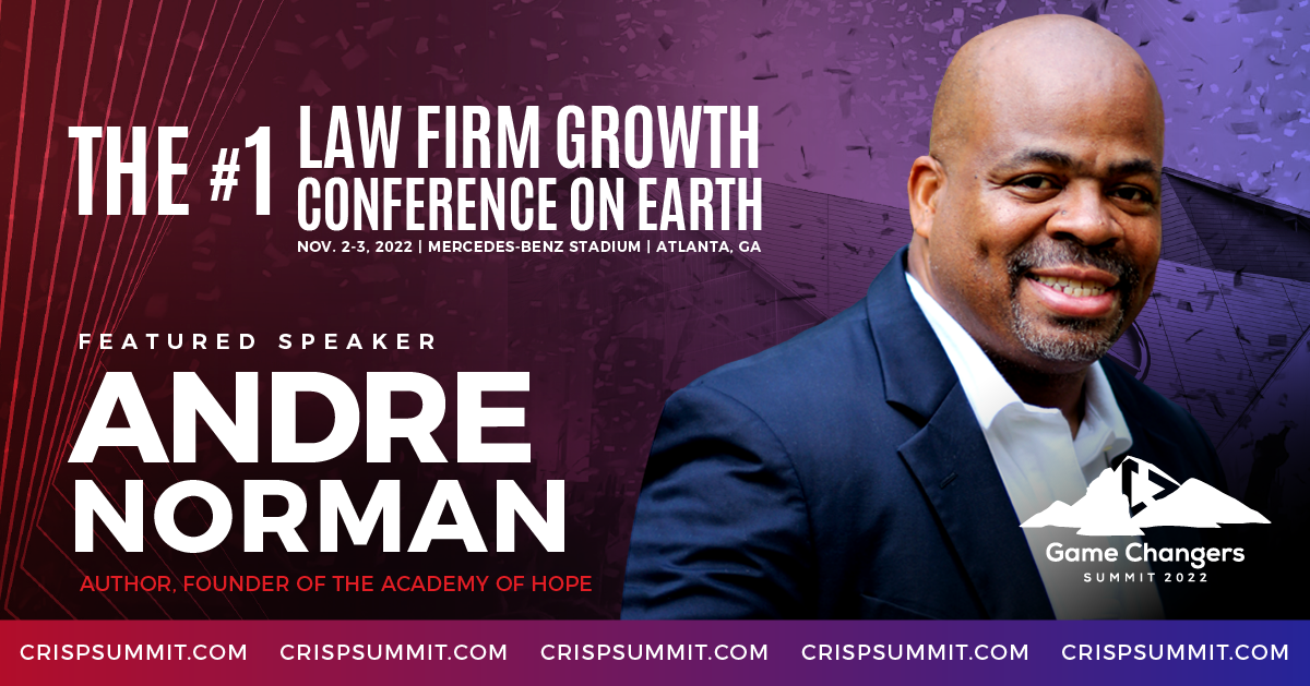 Andre Norman @ The Game Changers Summit | Crisp